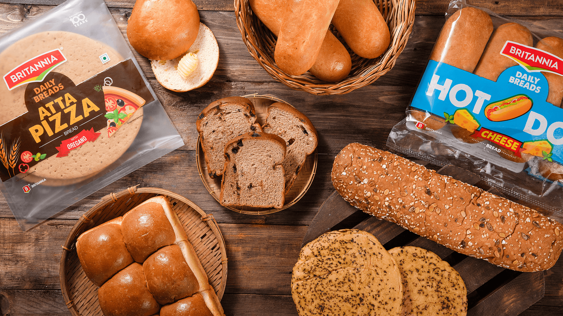Buy Britannia Crustworthy Gourmet Breads Online | Britannia