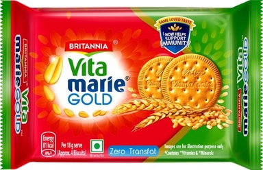 Marie Gold Biscuits Baked by Britannia Industries