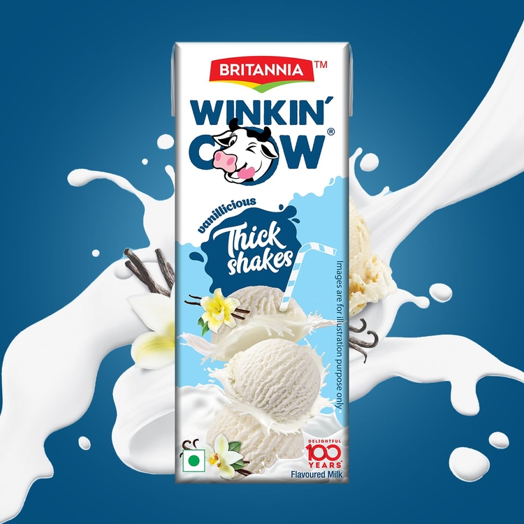 Britannia Winkin Cow Milk by Britannia Dairy Products