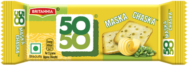 Britannia 50 50 Biscuits from Britannia Products | Britannia