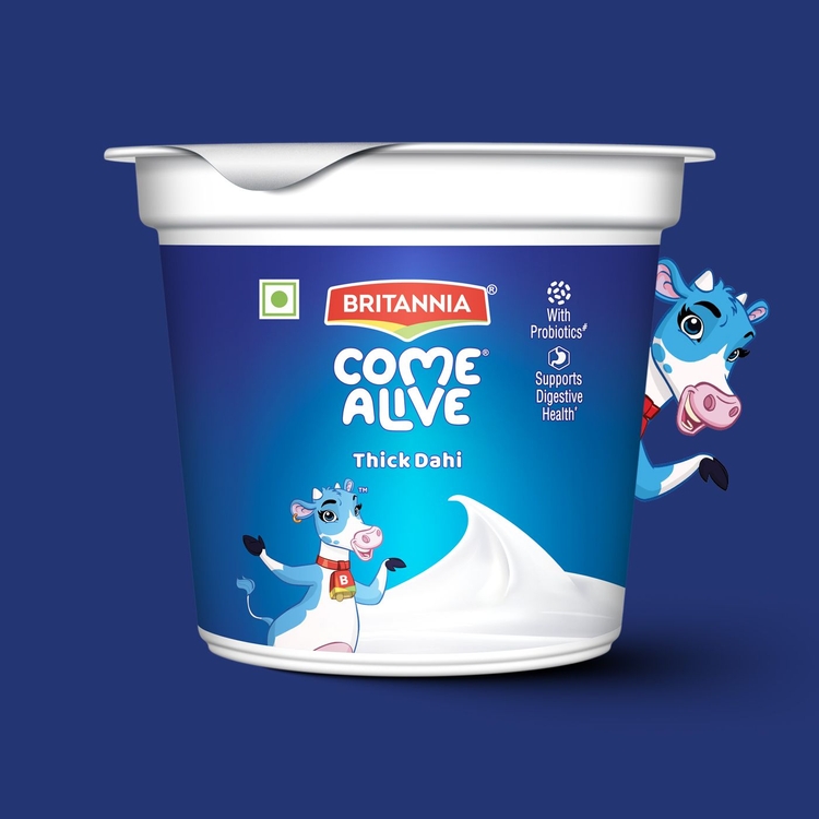 Enjoy Dahlicious ComeAlive Curd from Britannia