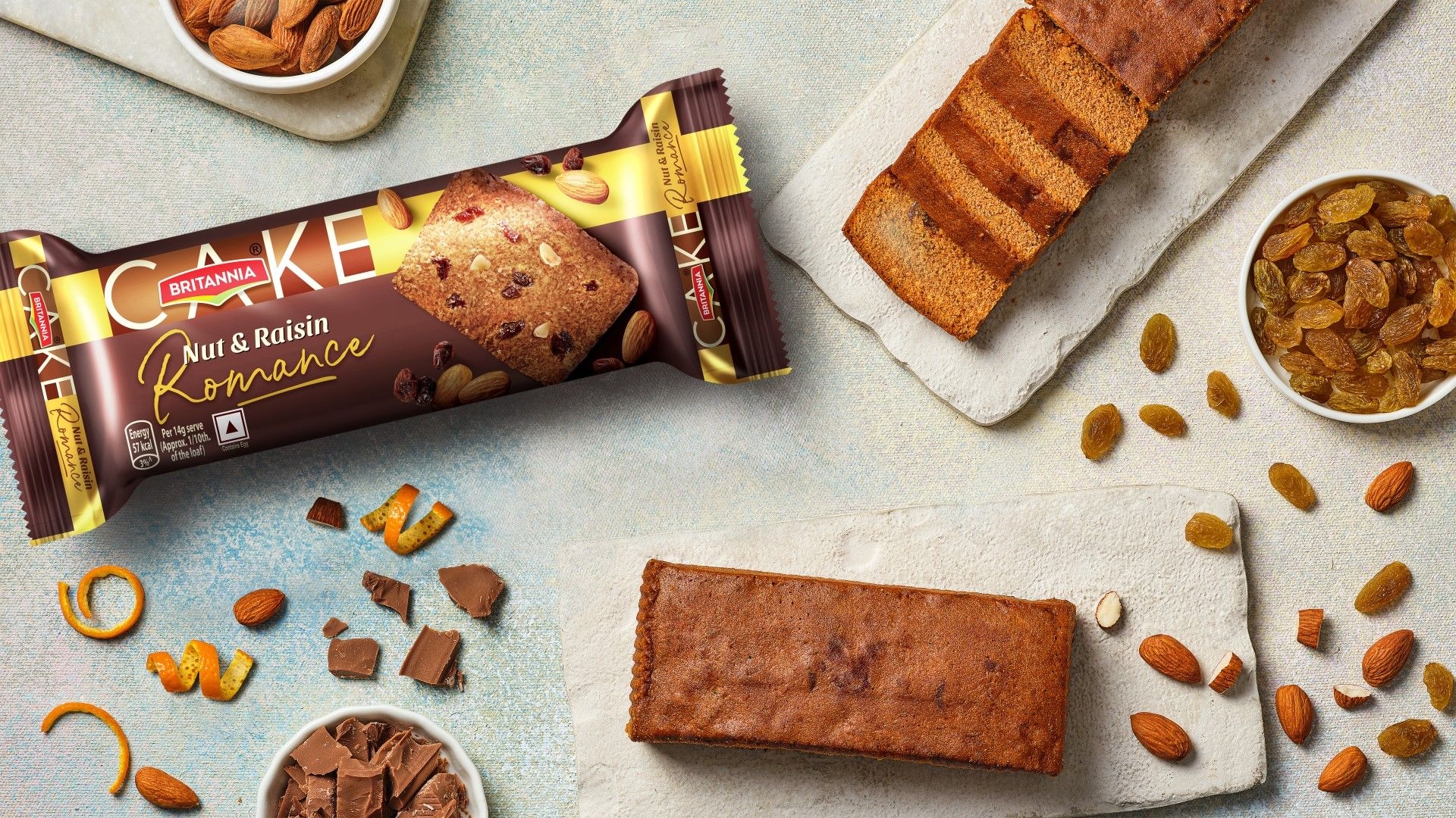 Britannia Nuts and Raisin Cake Online | Britannia