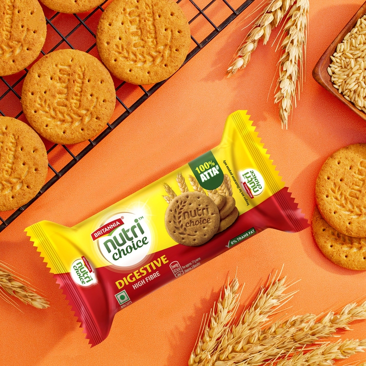 Britannia Presents Nutri Choice Digestive Biscuits for Tea
