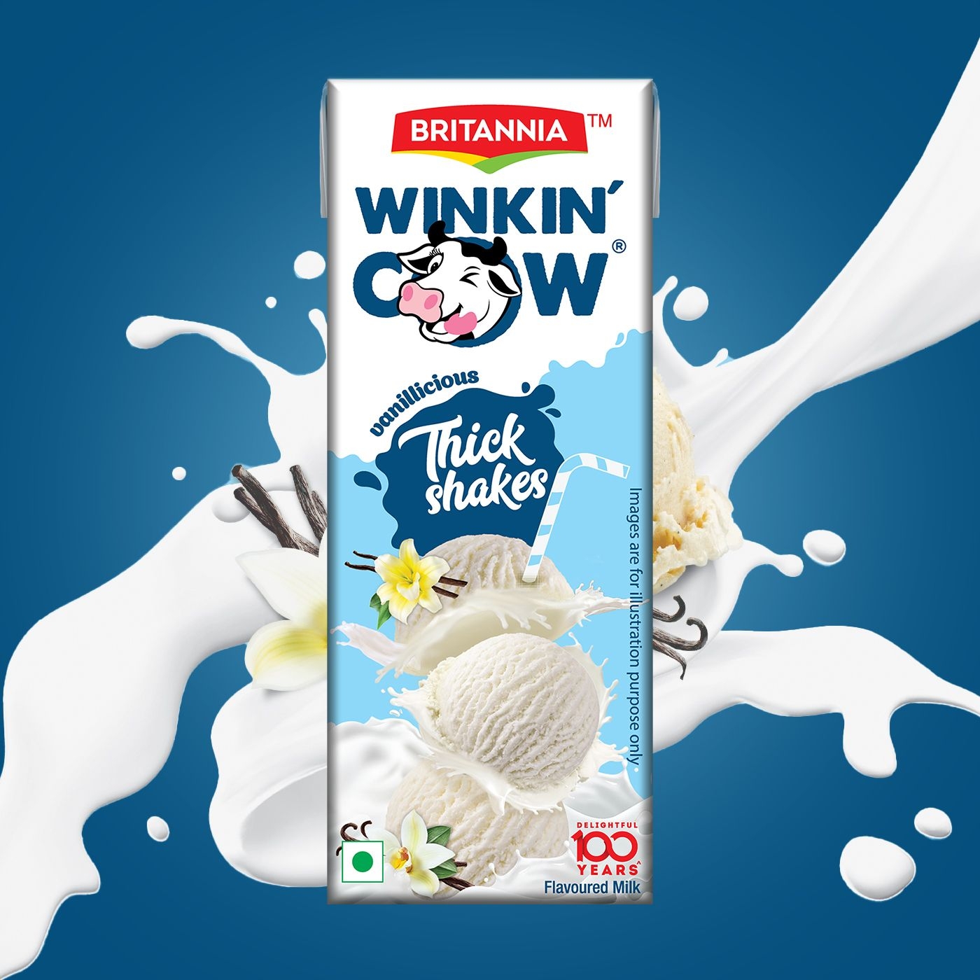Britannia Winkin Cow Milk by Britannia Dairy Products