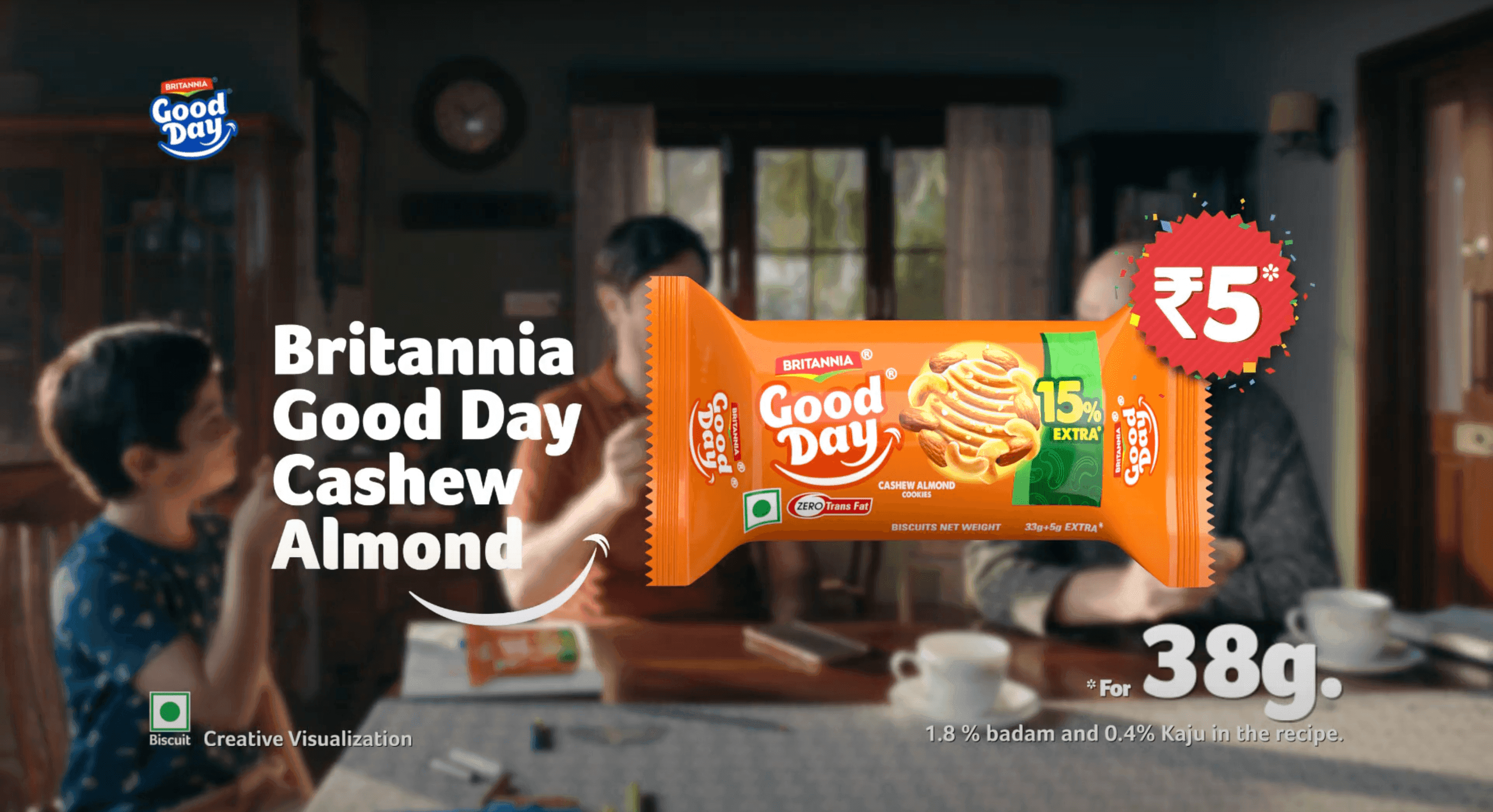 Buy Britannia Good Day Biscuits with Diffrerent Variants Online